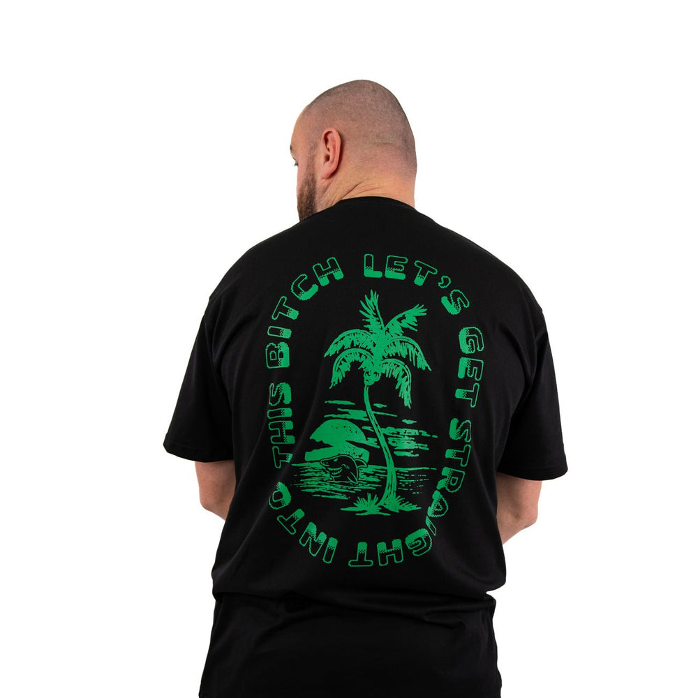 Lets Get Straight Tee Black | Mashtag Brady x Kecks