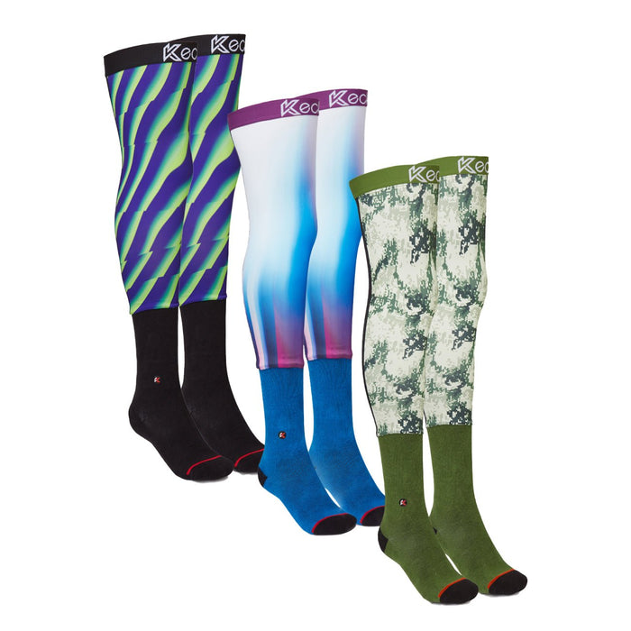 Moto Sock Multipack 6 (3 Pack) | Over-Knee Motocross Socks | Kecks - Kecks